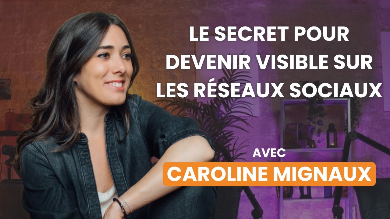 Devenir l'entrepreneure la plus suivie de linkedin - ITW Caroline Mignaux - YouTube