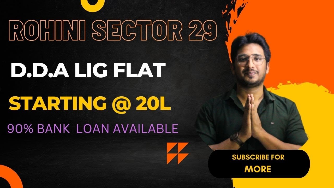 DDA LIG FLAT SECTOR 29 ROHINI PRICE UPDATE - YouTube