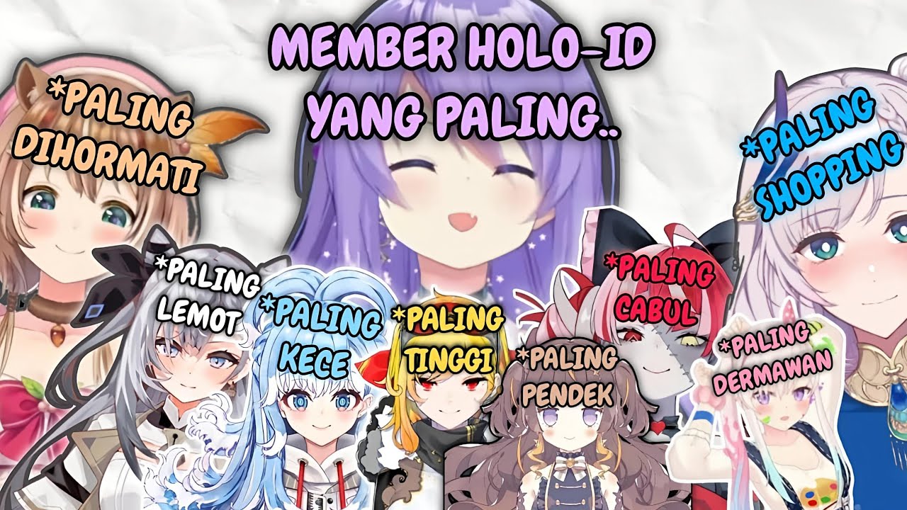 Member Hololive-ID Yang "PALING" Menurut Moona.. - YouTube