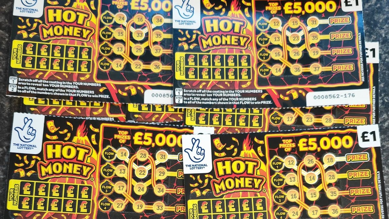 New hot money £1 scratch cards £15 in play - YouTube