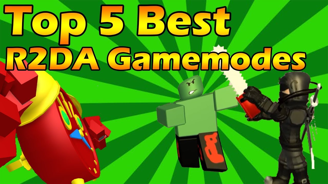 Top 5 Best R2DA Gamemodes - YouTube