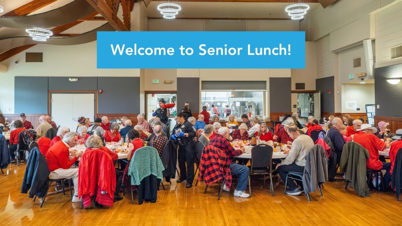 Join us for Senior Lunch! - YouTube