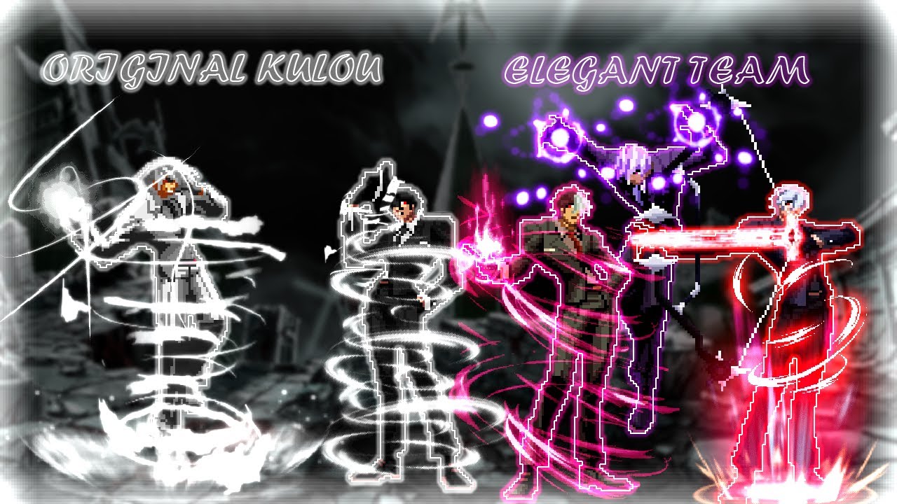 [KOF MUGEN] Original Kulou VS Elegant Team - YouTube