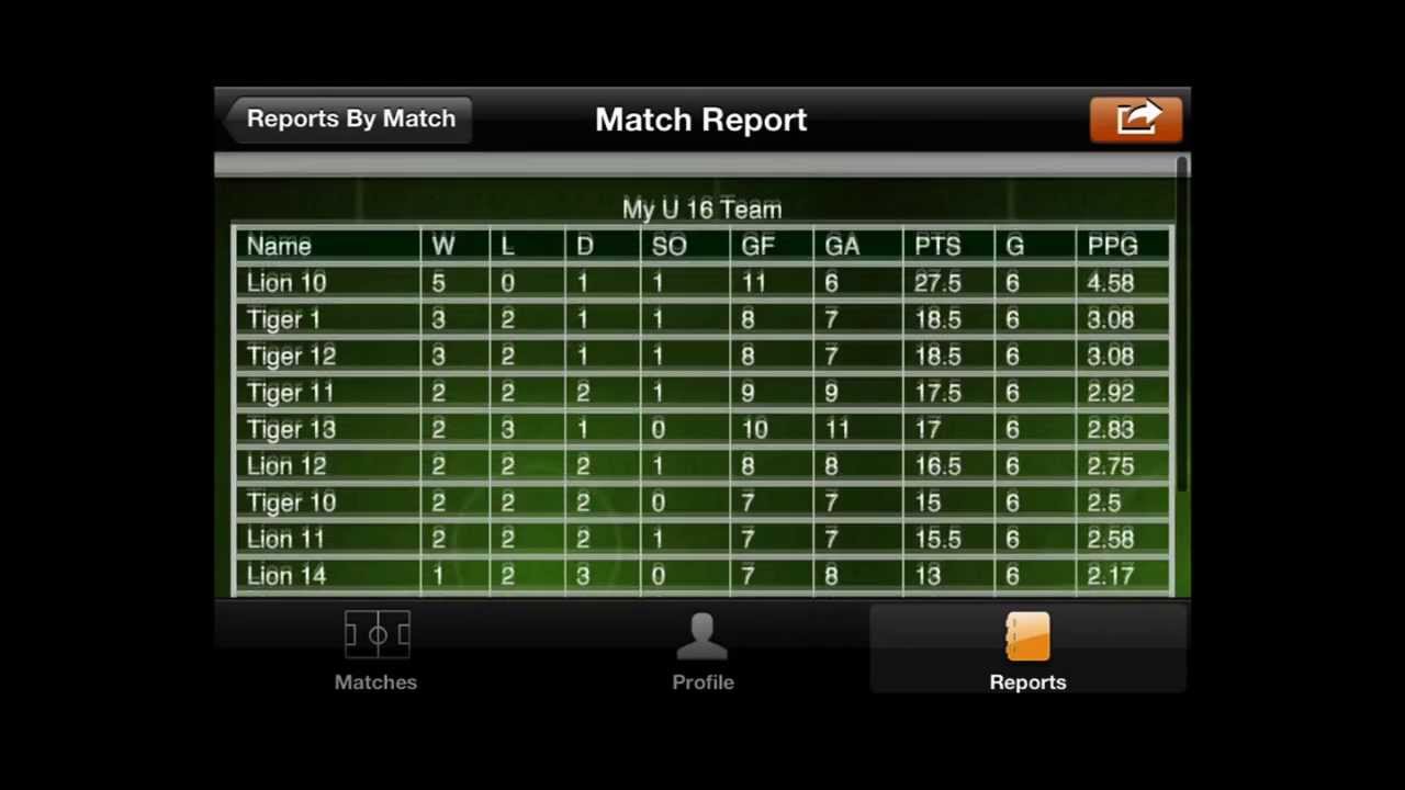 SSG SoccerPro: Small Sided Games Management Tool - YouTube