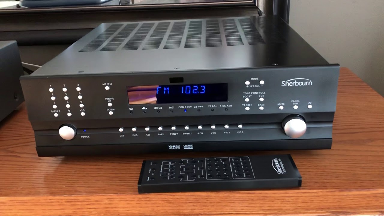Sherbourn Technologies PT-7010A pre amp pro processor . - YouTube