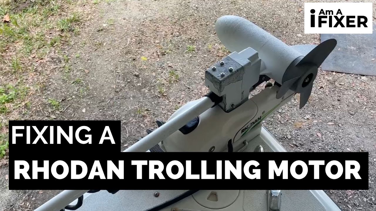 How to Fix a Rhodan Trolling Motor - YouTube