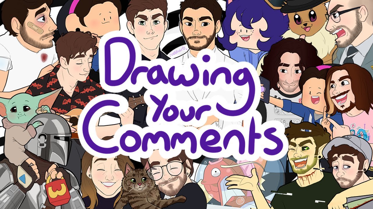 Drawing Your Comments #4 // (20,000+ Subscribers Special!) - YouTube