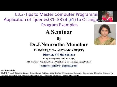 E5 C Programming - Operators & Decision Making - YouTube