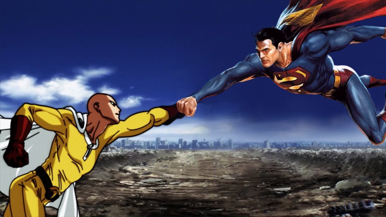 One punch man Vs SuperMan Who is the strongest! - YouTube