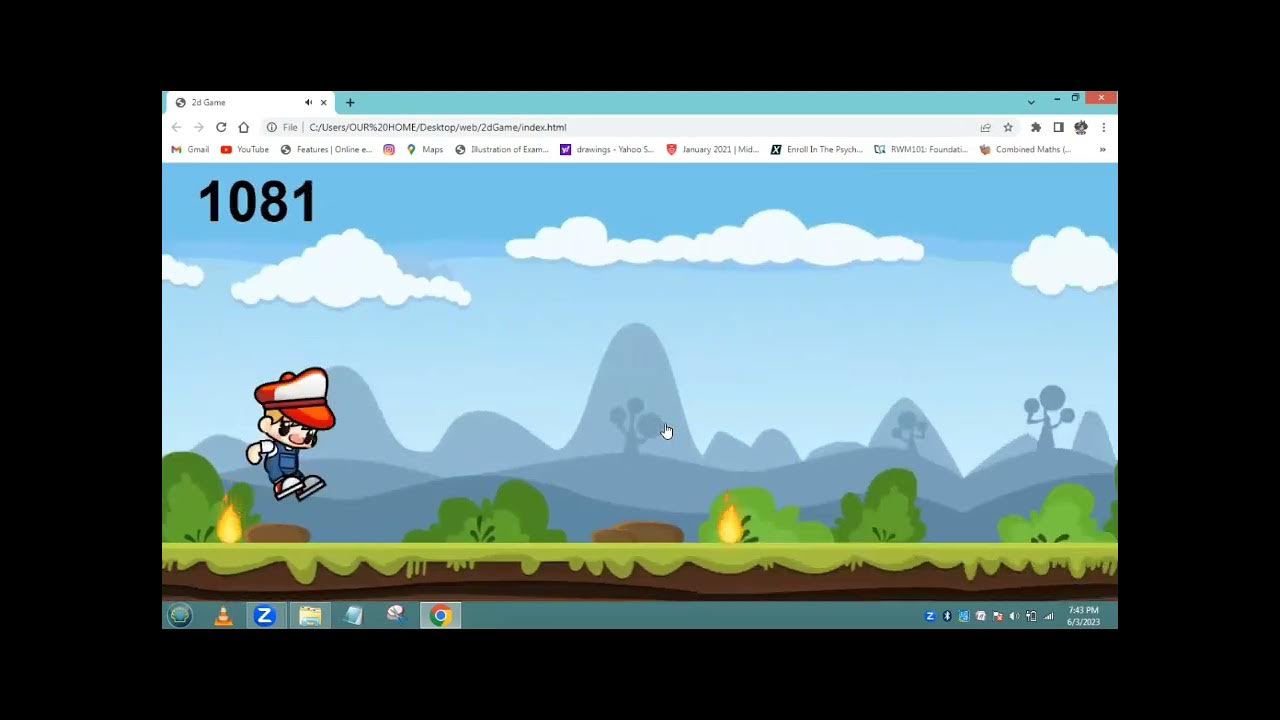 JavaScript 2D Game - YouTube