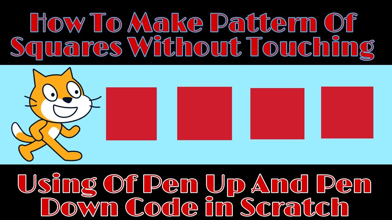 Making Pattern Of Squares Using Pen Up Command How To Make Squares In making-pattern-of-squares-using-pen-up-command-how-to-make-squares-in