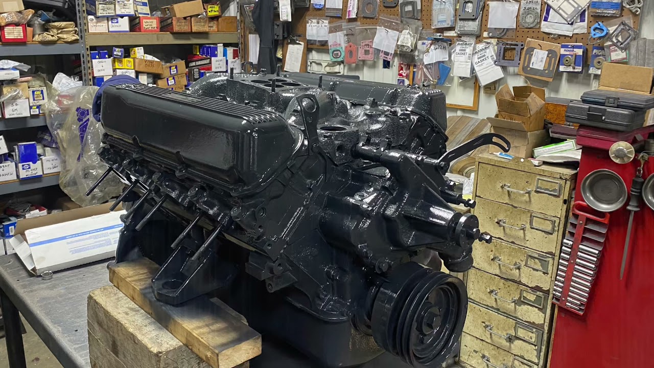 OMC Ford 460 King Cobra Engine Overhaul - YouTube
