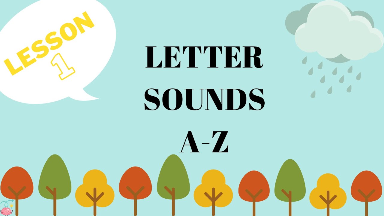Letter Sounds A-Z- Capital and Lowercase Alphabet - Learn to Read with ...