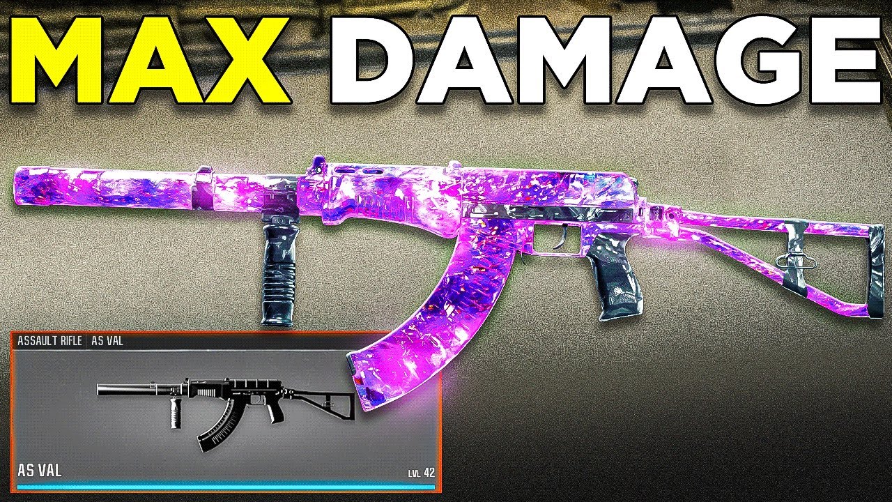 new *MAX DAMAGE* AS VAL CLASS in BLACK OPS 6! 🔥 (Best AS VAL Class ...