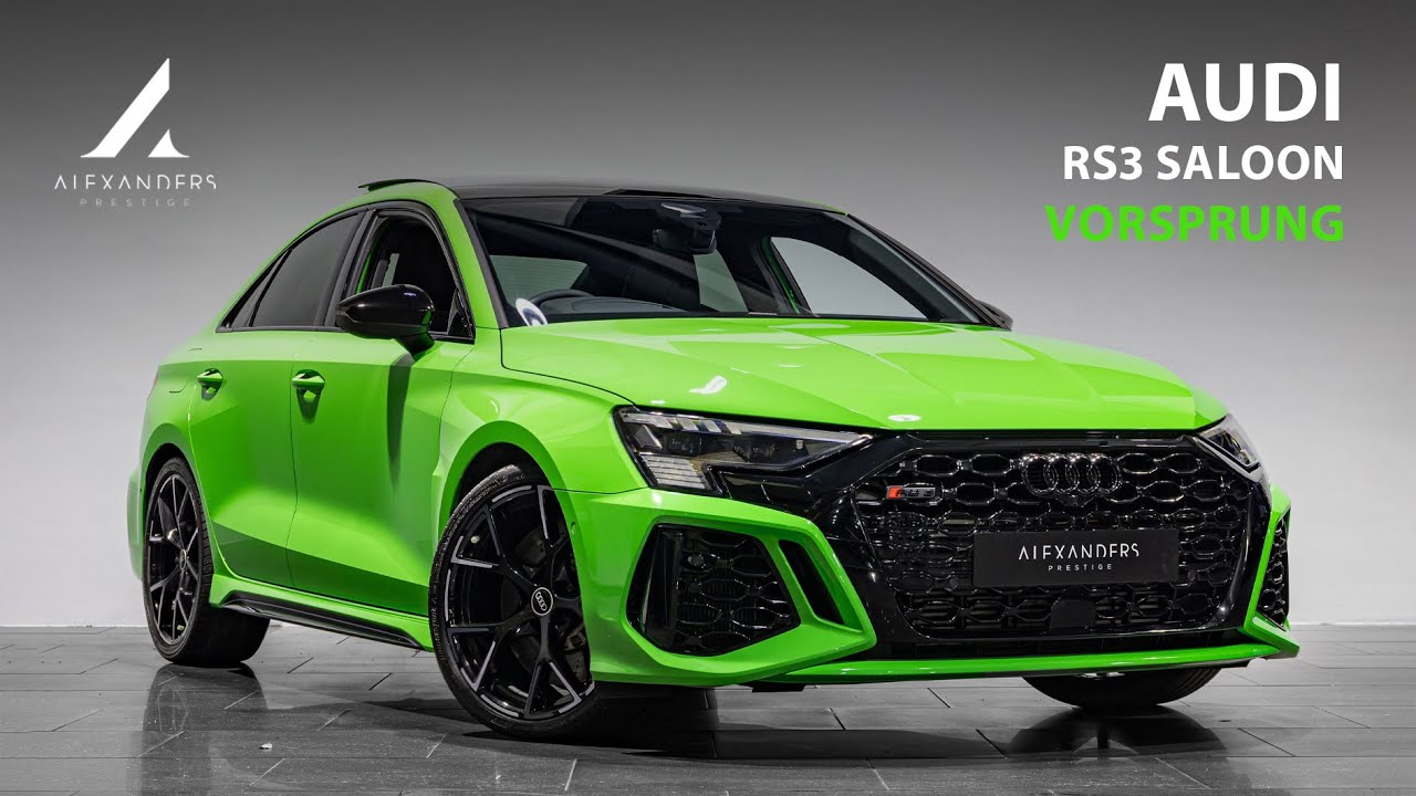 Audi RS3 Saloon Vorsprung - Walkaround - YouTube