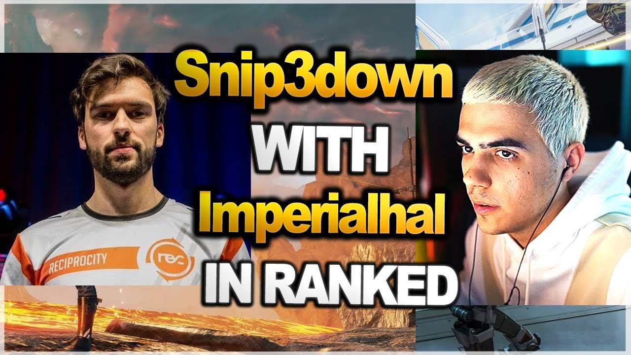 FaZe Snip3down played ranked with REPS & Imperialhal 😱 This is how to ...