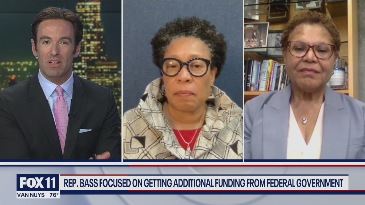 Special Report: Karen Bass, Marcia Fudge on LA homelessness - YouTube