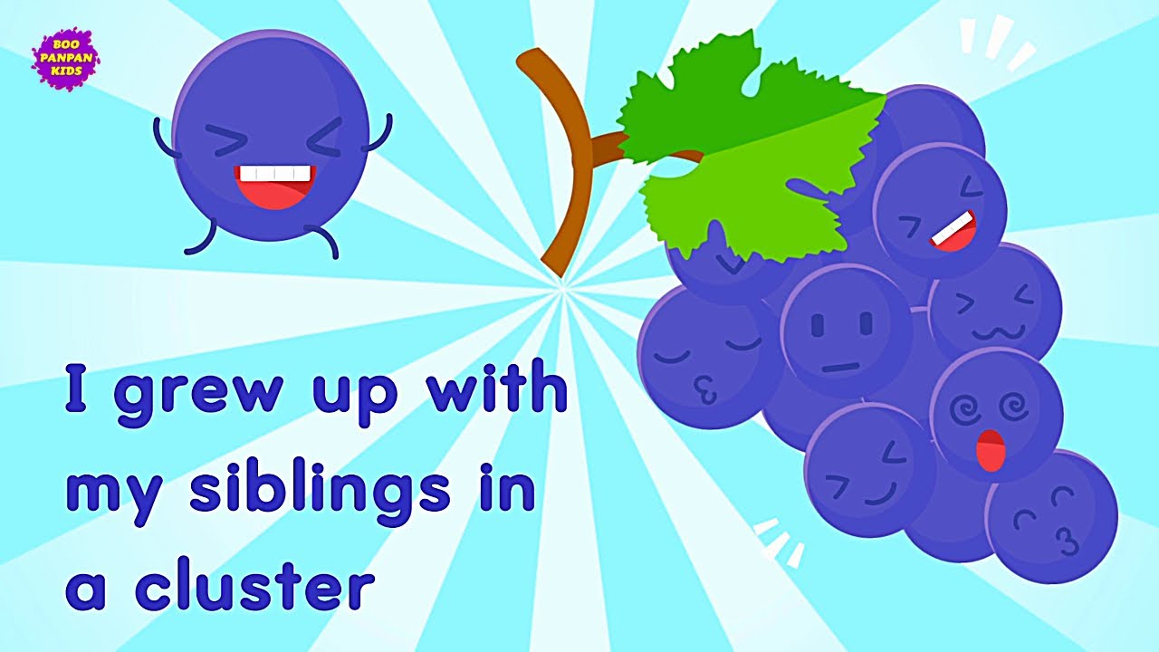 Candybots Yummy Fruits Grapes | Fun Learning for Kids | Boopanpankids ...