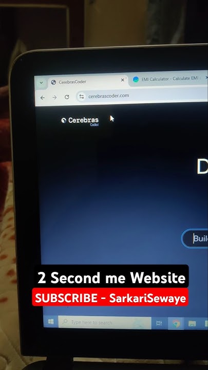 Create Web Application in 2 Seconds 🔥🔥 - YouTube