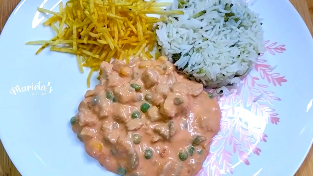 DELÍCIA DE FRANGO COM CREAM CHEESE - YouTube