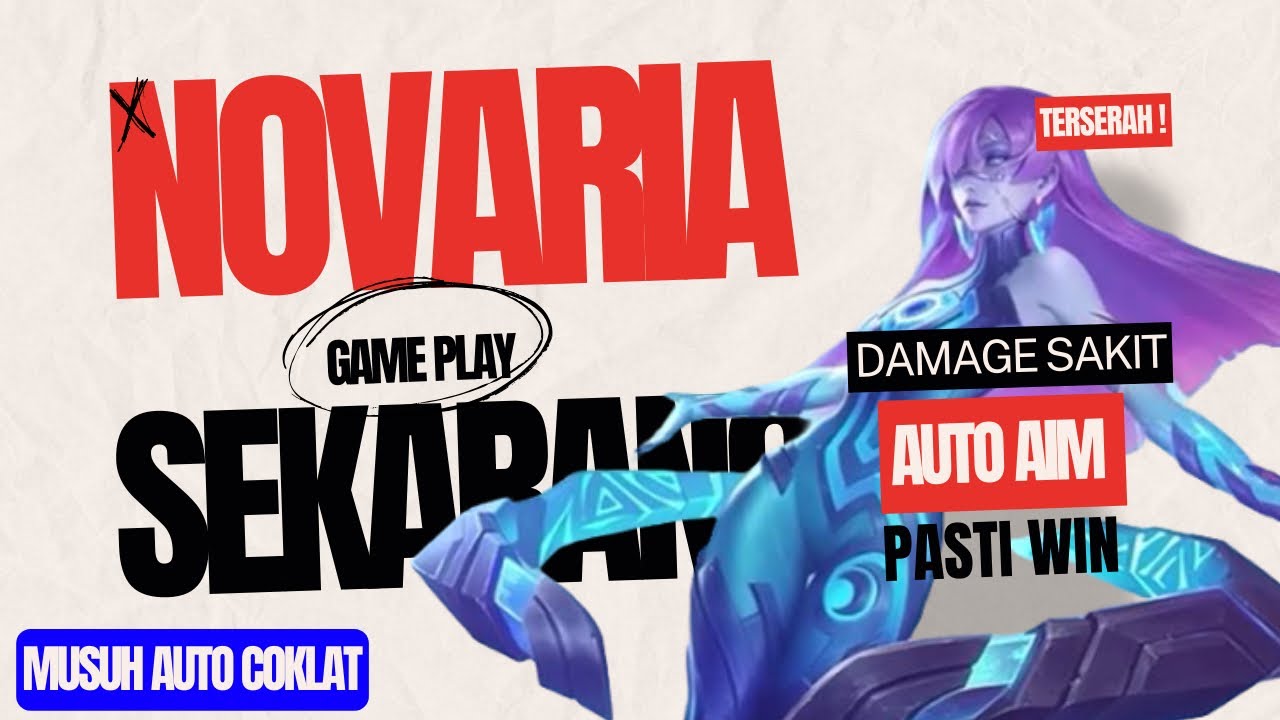 NOVARIA BUILD BY LUMINAIRE ? SAKIT BANGET ? SKILL 2 AUTO AIM ! - YouTube