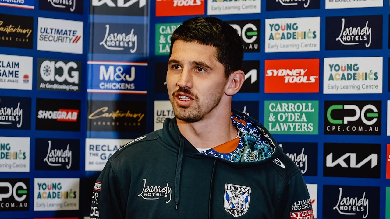 Jeremy Marshall-King: Press Conference: Round 20 v Knights - YouTube