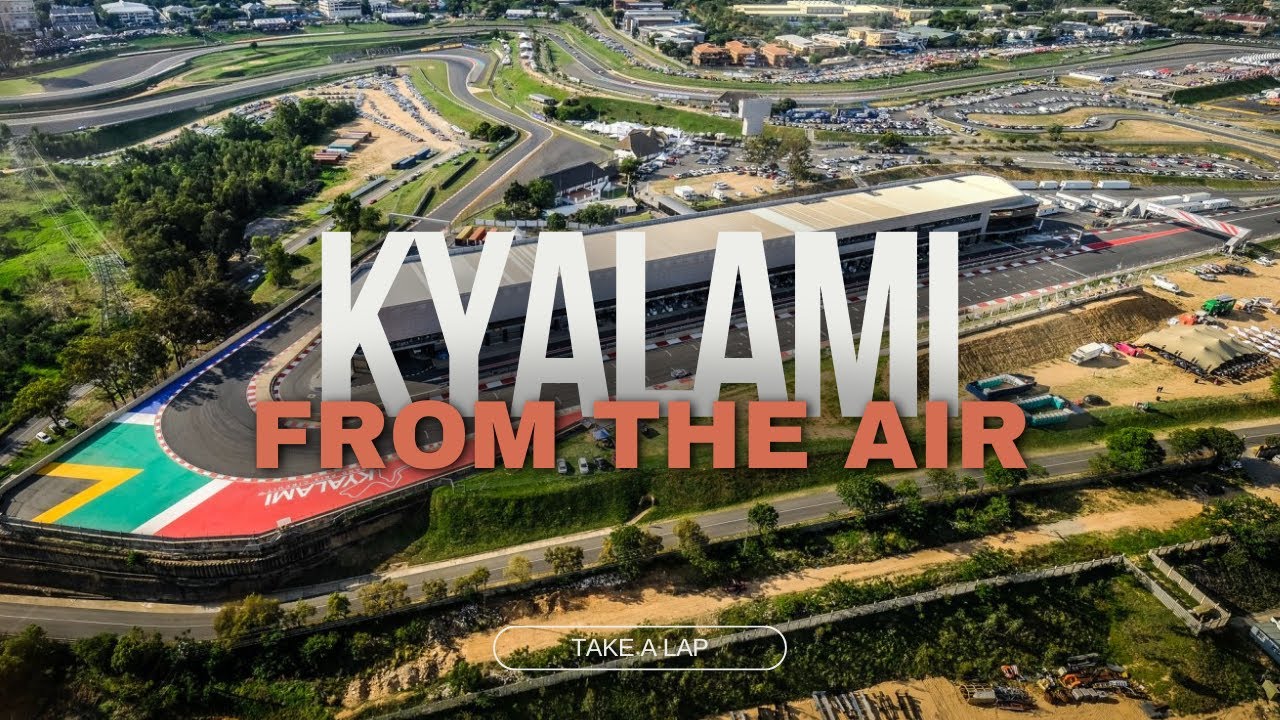 4K Drone Lap of Kyalami Grand Prix Circuit - Stunning Aerial Tour ...