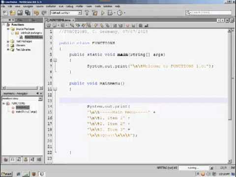 Java Functions - Creating Modular Code - YouTube
