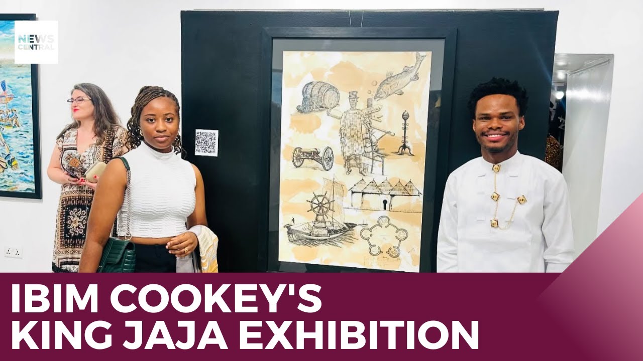 Ibim Cookey's 'King Jaja' Art Exhibition Launches in Lagos - YouTube