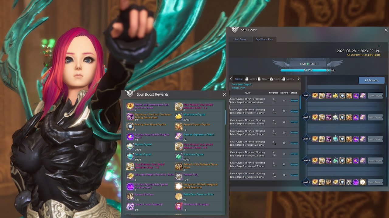 Blade and Soul Soul Boost Plus Guide - YouTube
