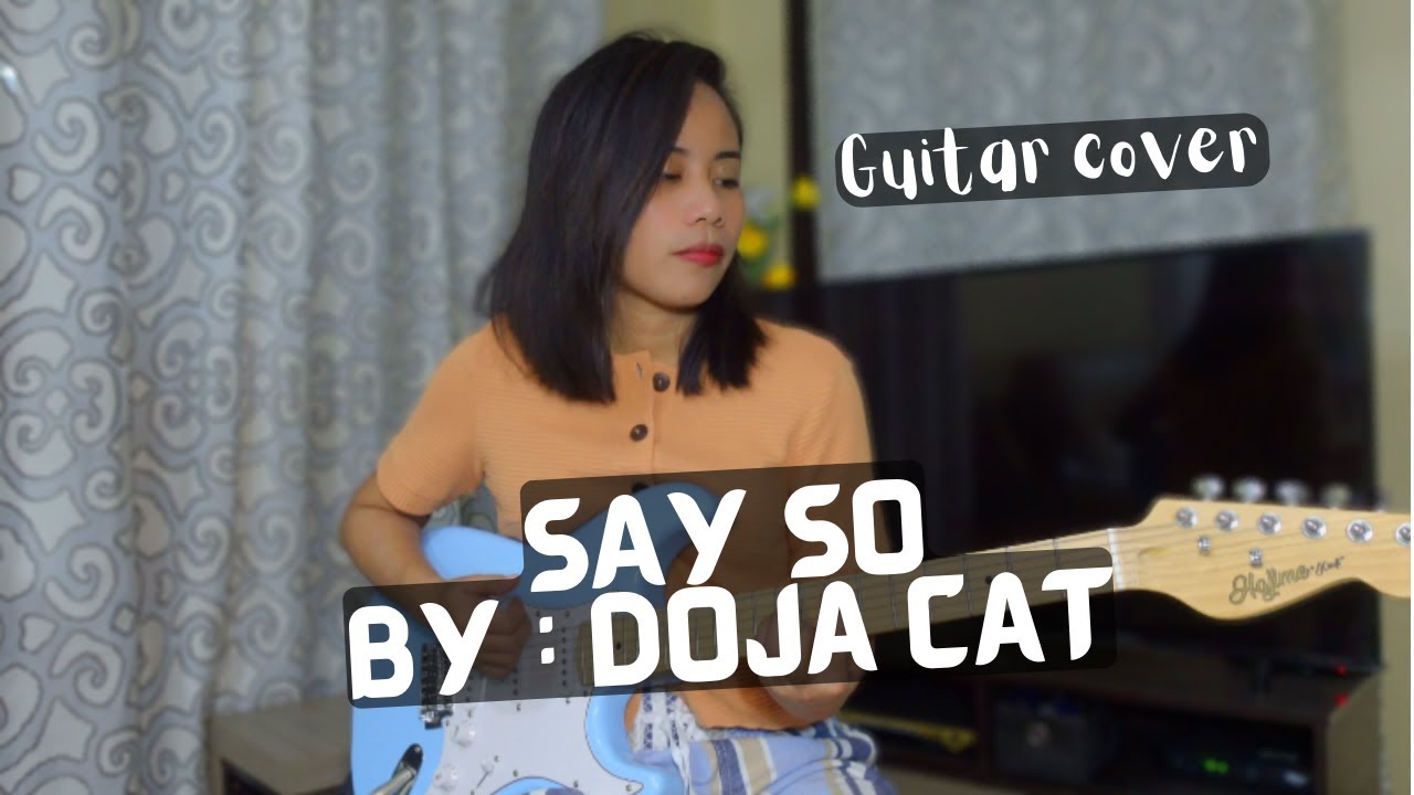 Say So - Doja Cat | Guitar Cover - YouTube