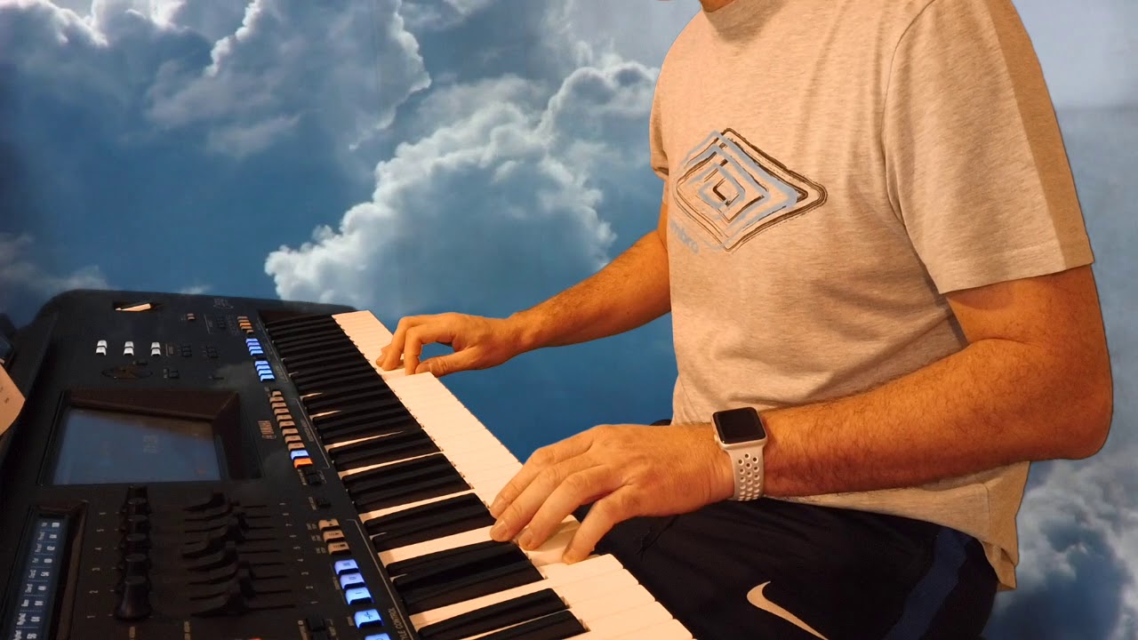 Elle imagine - Nacash - Yamaha Genos - Cover Turtle - YouTube