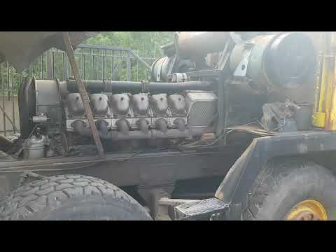 Tatra 815 v12 bi turbo silnik sound Świerad Marek praca silnika - YouTube