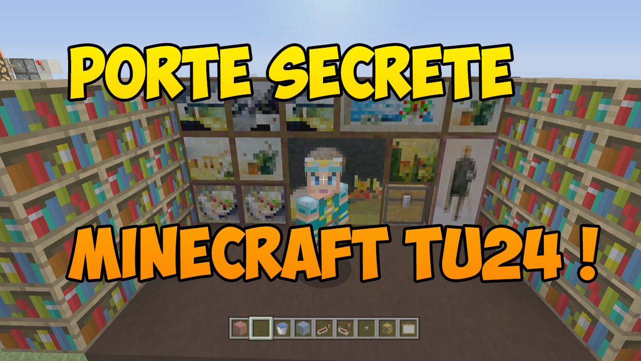 TUTO - Minecraft Xbox One/360/PS3/PS4/VITA - Porte à clé secrète ! [FR ...