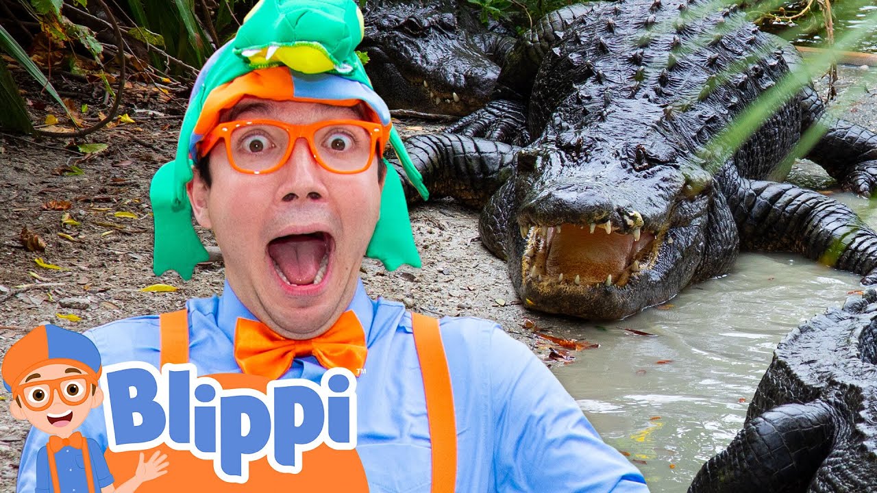 Blippi's Spooky Alligator Trick-or-Treat Adventure! 🎃🐊🕸️ | Fun ...