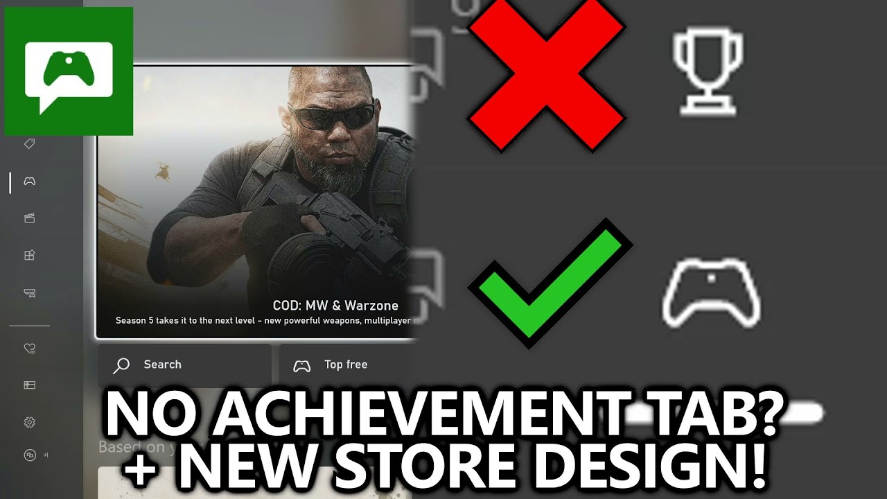 Achievements Removed from Tabs?! Xbox Dashboard Update Brings New Xbox ...