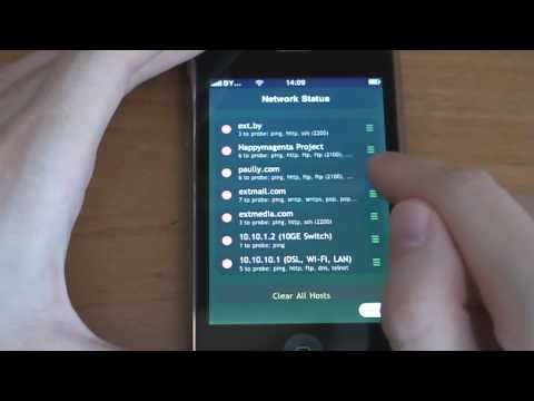Net Status [v 1.0] - features (an iPhone application)