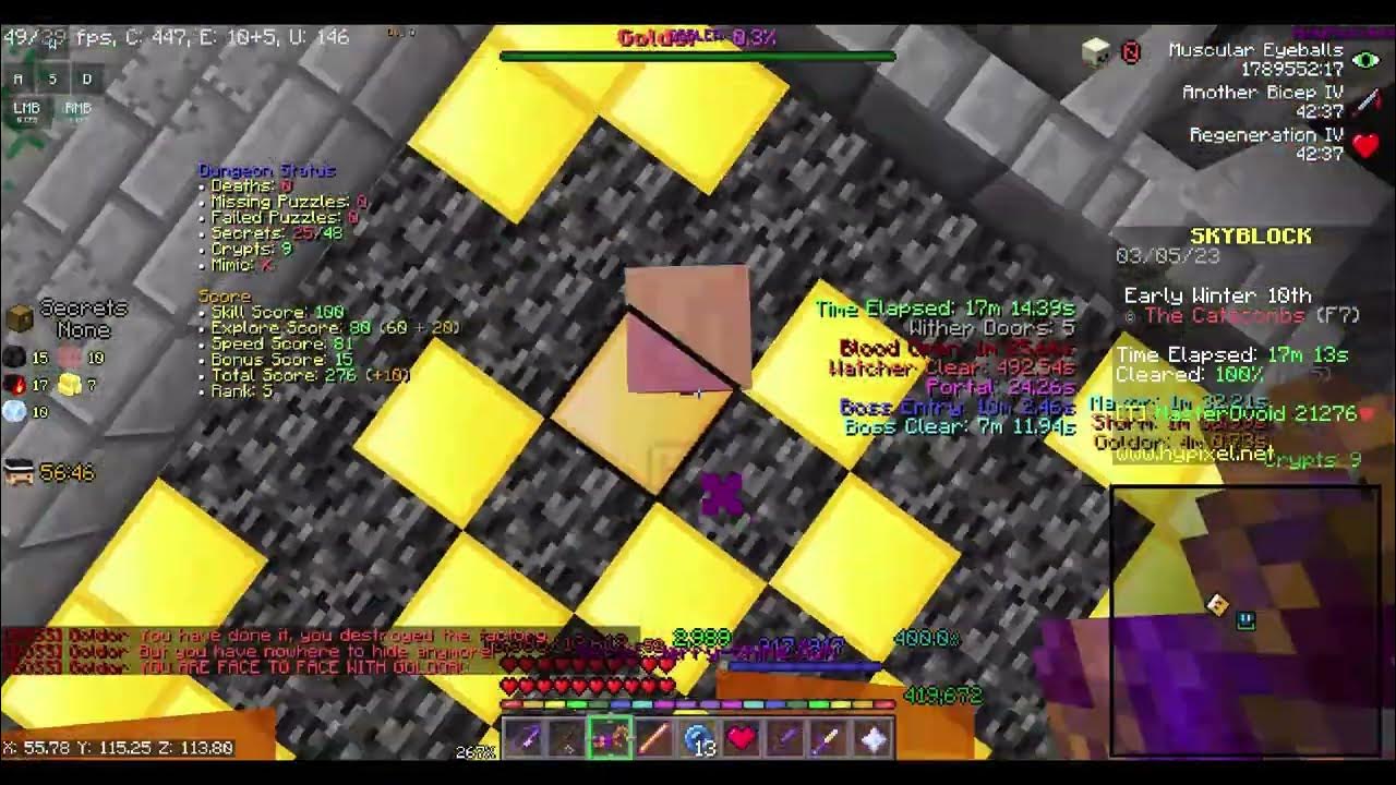 how to do f7 bossfight | hypixel skyblock - YouTube