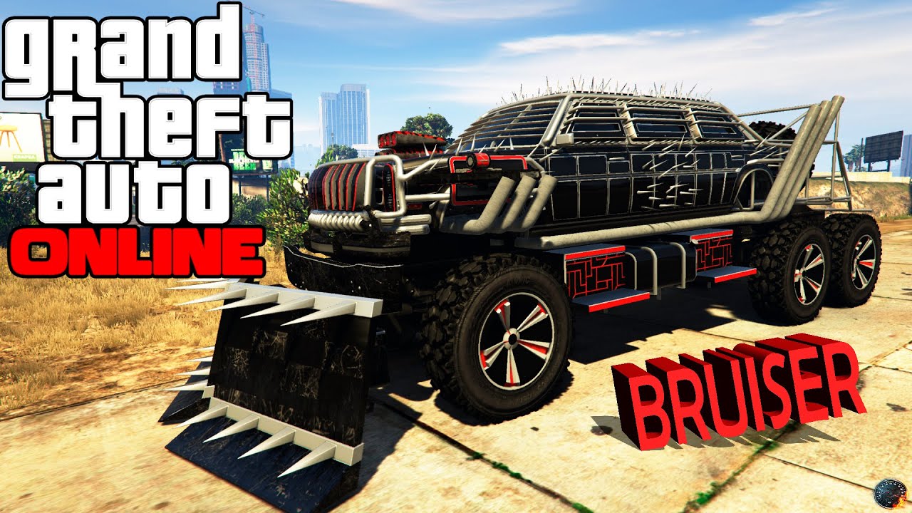 GTA Online - ТРАНСПОРТ С АРЕНЫ BRUISER (ФАНТАСТИКА) - YouTube