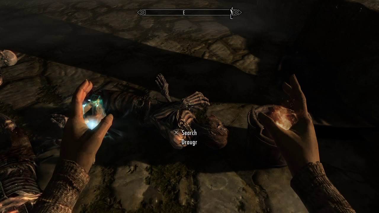 Skyrim: Ustengrav Part 1 - YouTube