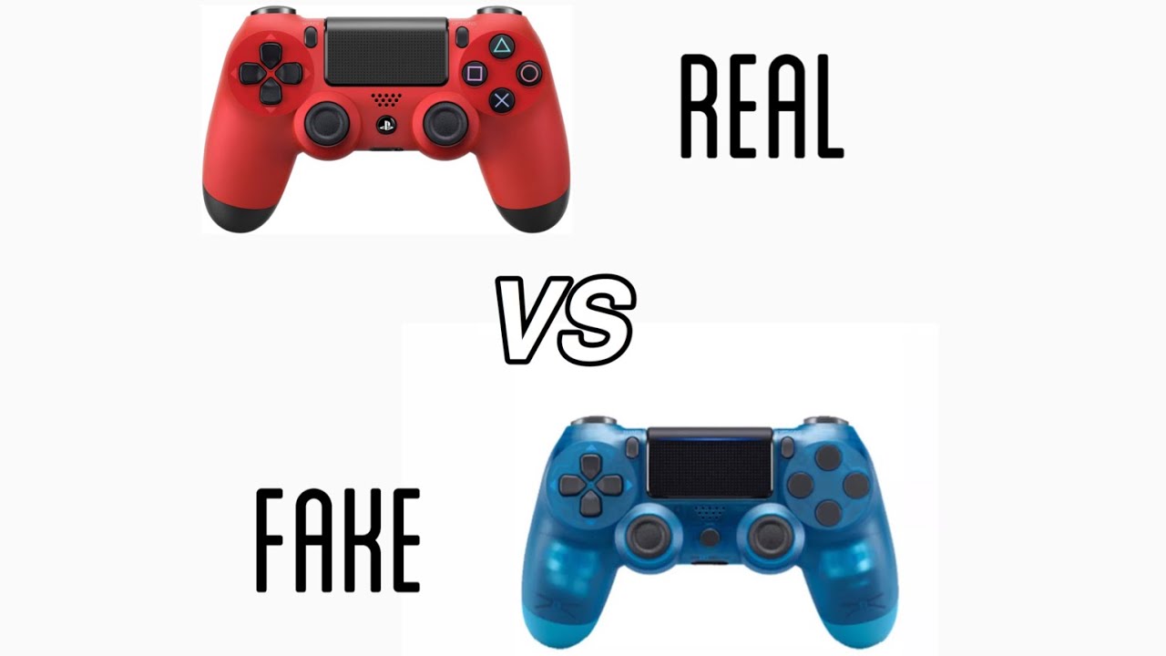 REAL Dualshock 4 vs FAKE Dualshock 4 controller FULL COMPARISON - YouTube