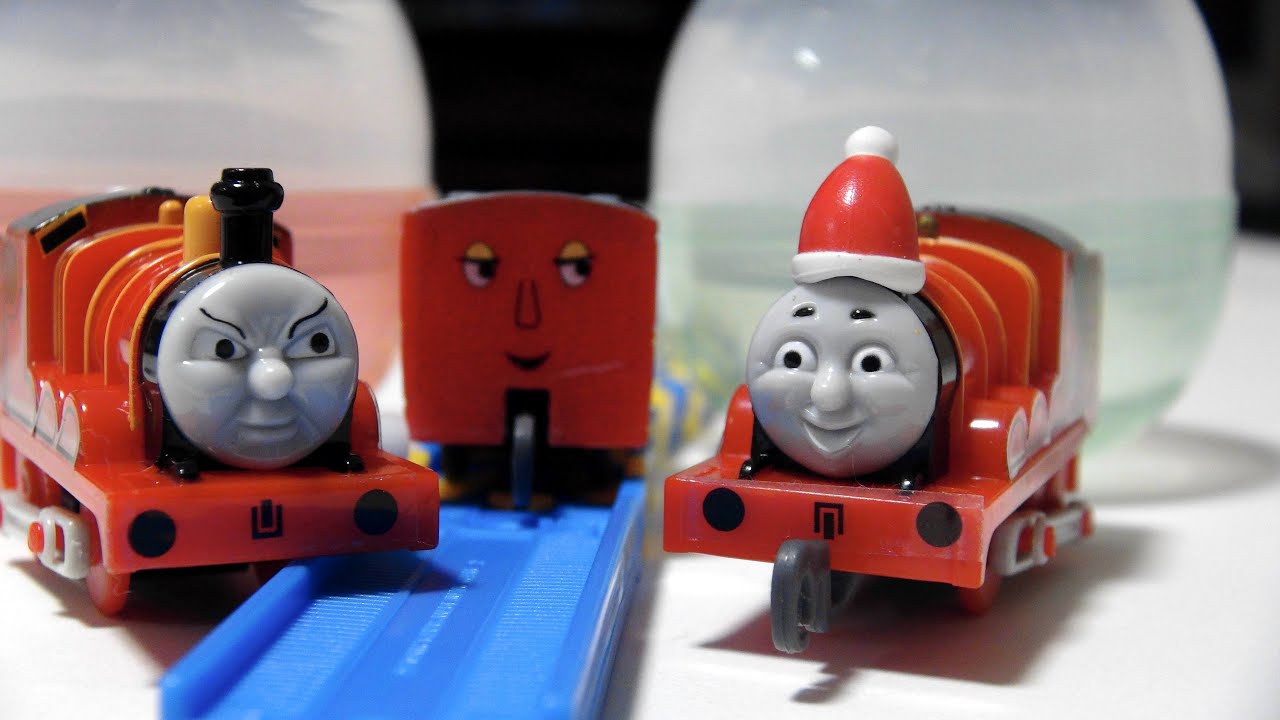 きかんしゃトーマス はやいぞ！赤いきかんしゃ編 カプセルプラレール Thomas&Friends A Shed for Edward ...