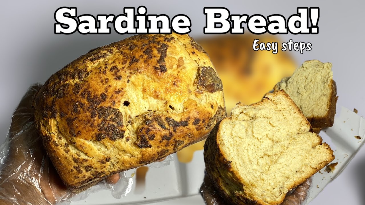 Easiest Homemade Sardine Bread || No mixer ! Step by step procedure # ...