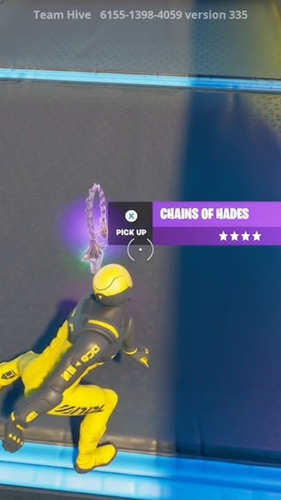 How to get the chains of hades in 1v1 with every gun! #fortnite #creative - YouTube