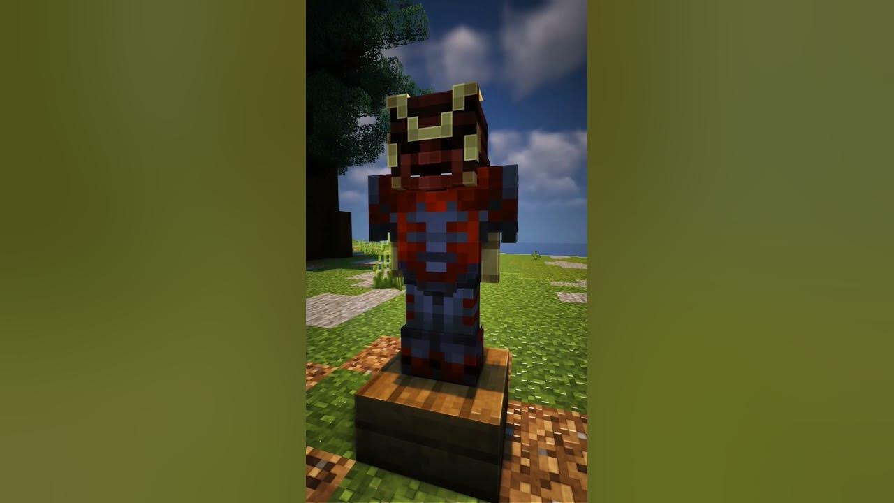 Minecraft Samurai Statue Youtube