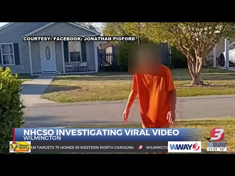NHCSO investigating viral video showing alleged mistreatment of elderly man in Wilmington