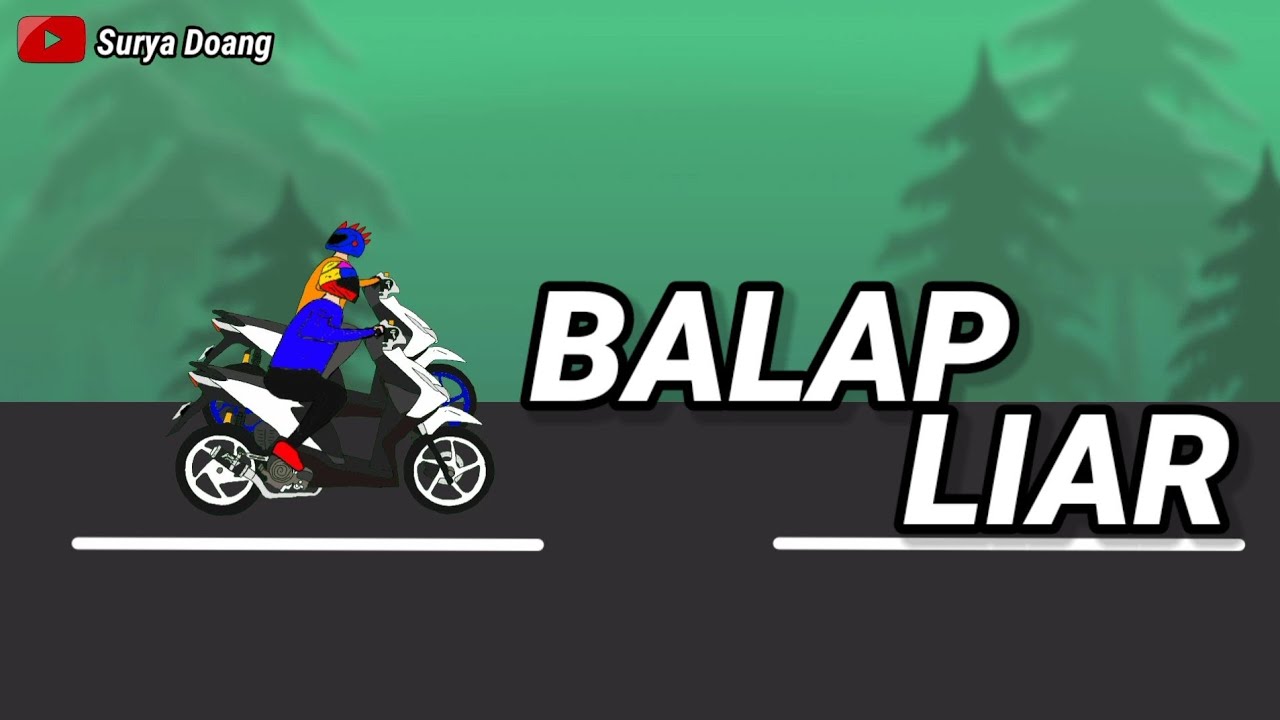 BALAP LIAR !! Animasi Lucu - YouTube