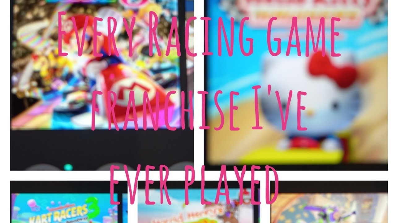 Every Racing Game Franchise I've Ever Played - YouTube