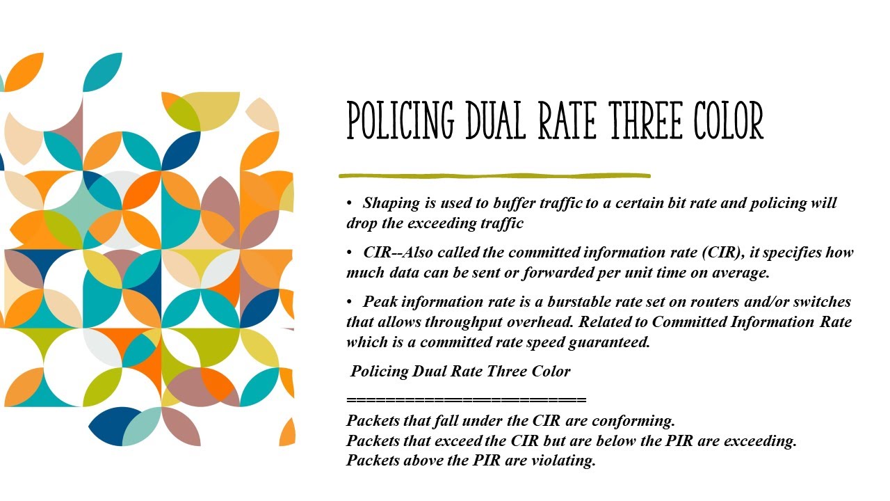 QoS_Policing Dual Rate Three Color - YouTube