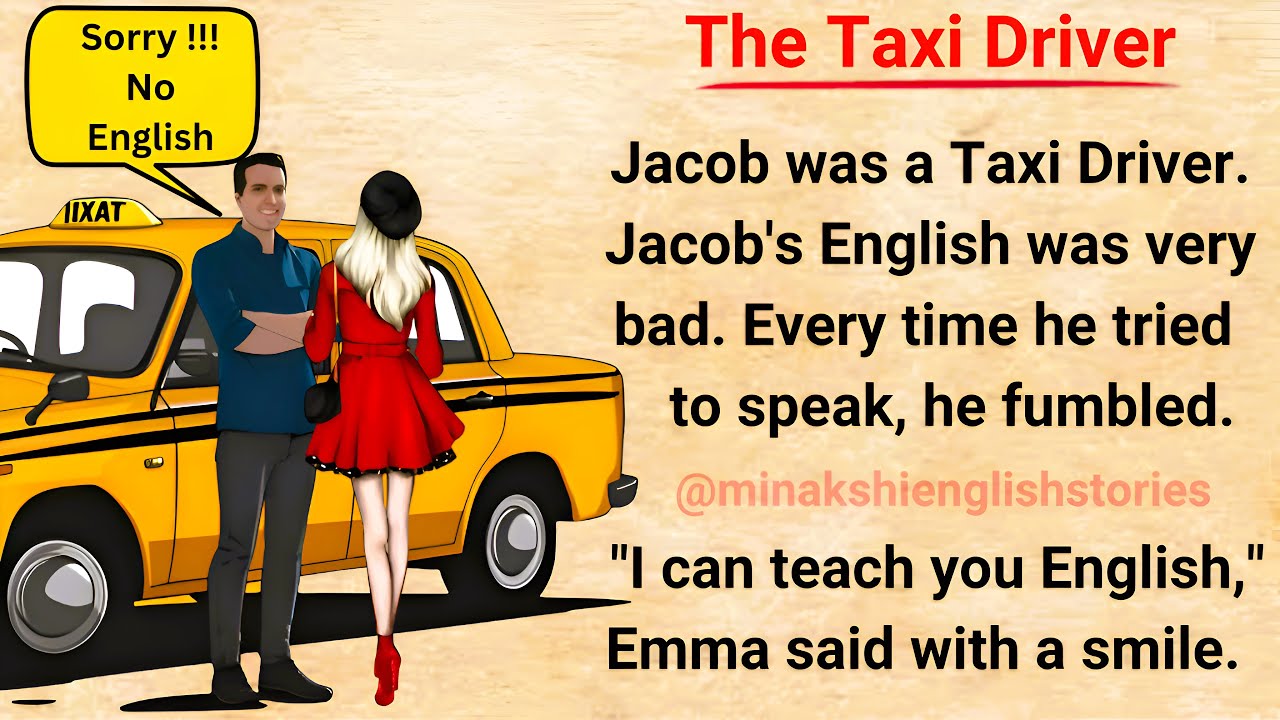 SHADOWING Your Way to FLUENT English Speaking | "The Taxi Driver ...